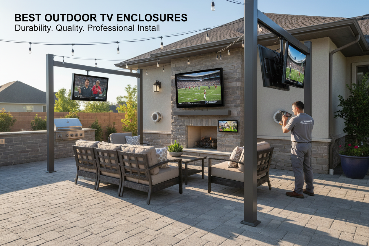 Finding the Best Outdoor TV Enclosure – AcrtMatic TV Enclosure