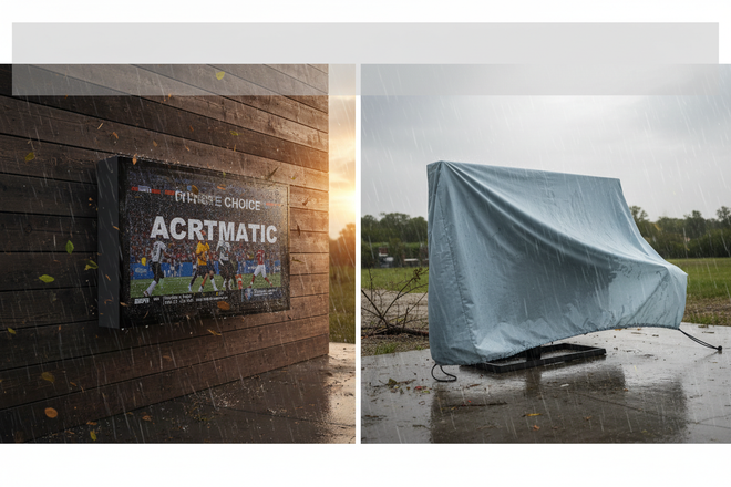 Hard Enclosure or Soft Cover? The Outdoor TV Protection Debate Explain ...