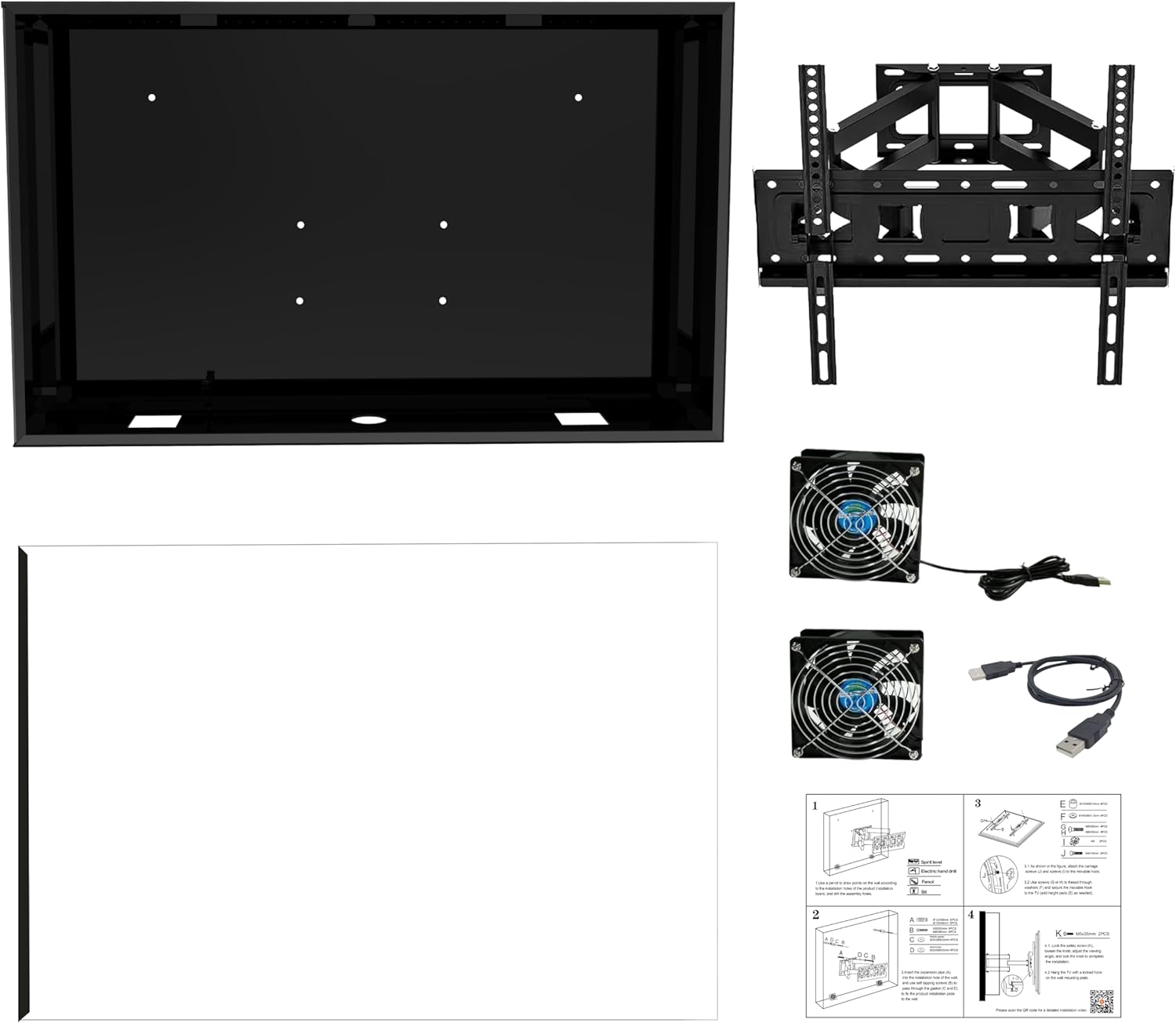 Weatherproof Outdoor TV Enclosure & Cover – AcrtMatic TV Enclosure